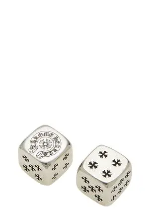 Chrome Hearts Sterling Logo Dice