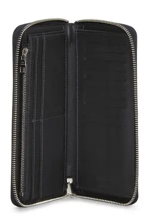 LOUIS VUITTON Damier Cobalt Zippy Vertical Wallet - Grey