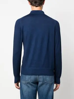Etro Logo-embroidered Knitted Polo Shirt