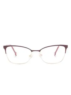 Carolina Herrera Butterfly-frame Eyeglasses - Red