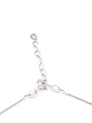 TRUE ROCKS Safety Pin Pendant Necklace - Metallic
