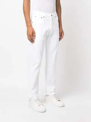DONDUP Logo-plaque Tapered Jeans