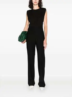 Michael Kors Pleated Tank Top - Black