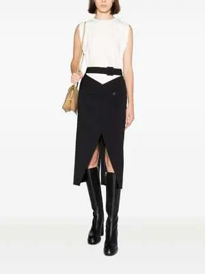 Michael Kors Pleat-detailing Tank