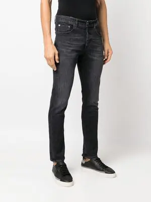 DONDUP Distressed-effect Skinny Jeans - Black