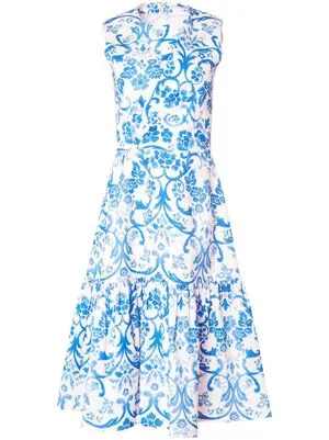 Carolina Herrera Printed Day Dresses For Women