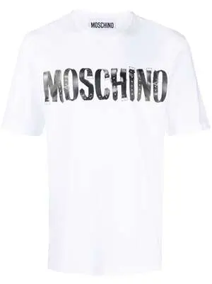 Moschino Logo-print Cotton T-shirt