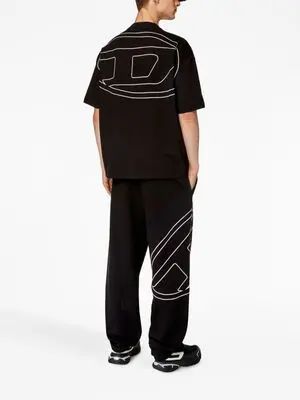 DIESEL® T-boggy-megoval-d T-shirt - Black