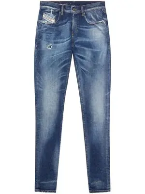 DIESEL® 2019 D-strukt 09g89 Slim-cut Jeans Blue