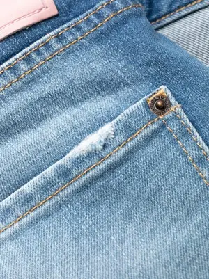 Dsquared2 Logo-plaque Tapered Jeans