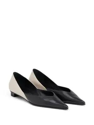 Ami Pointed Leather Pumps