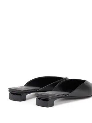 AMI Paris Pointed Leather Mules