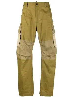 Dsquared2 Logo-print Cargo Trousers - Green
