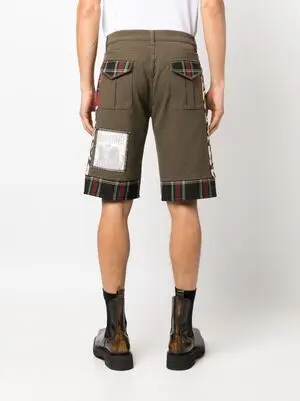 Moschino Patchwork-design Bermuda Shorts