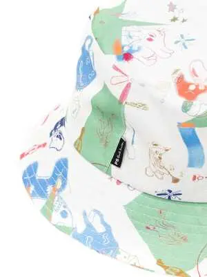 Paul Smith Graphic-print Cotton Bucket Hat