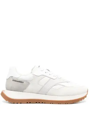 Dsquared2 Panelled Leather Sneakers
