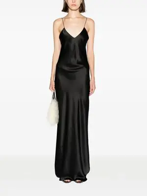 NILI LOTAN Cami Silk-satin Gown