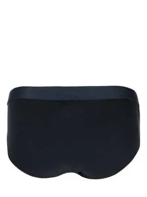 Dolce & Gabbana Logo-waistband Jersey Briefs - Blue