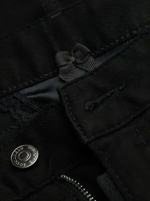 Dsquared2 Logo-plaque Tapered Jeans - Black