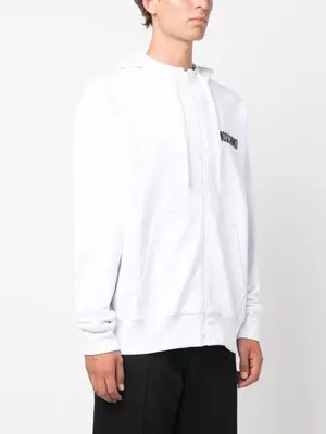 Moschino Teddy-print Cotton Hoodie
