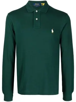 Polo Ralph Lauren Logo-embroidered Polo Shirt - Green