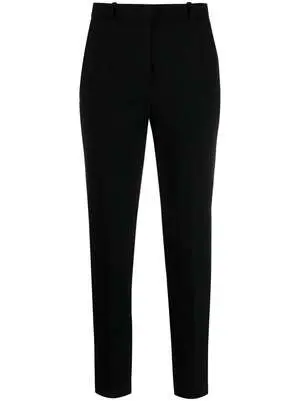 Pinko High-waisted Cropped Trousers