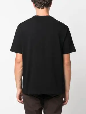 Emporio Armani Logo-patch Cotton T-shirt