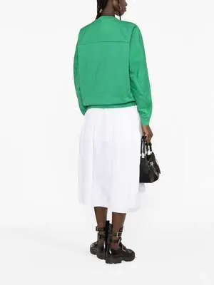 Alexander McQueen Skull-print Sweatshirt - Green