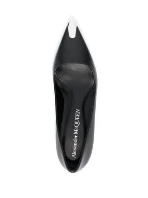 Alexander McQueen Punk 45mm Pumps - Black