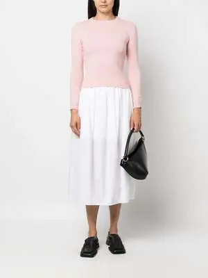 Extreme Cashmere Crew-neck Ribbed-knit Jumper
