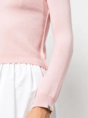Extreme Cashmere Crew-neck Ribbed-knit Jumper