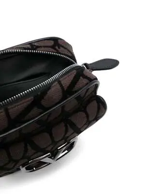 Valentino Garavani Toile Iconographe Canvas Shoulder Bag - Brown