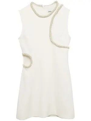 Simkhai Crystal-embellished Sleeveless Dress