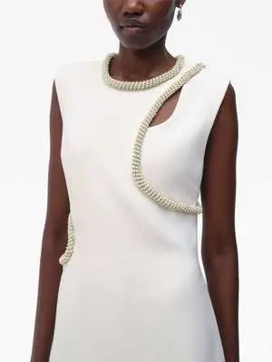 Simkhai Crystal-embellished Sleeveless Dress