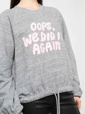 Dsquared2 Slogan-print Long-sleeve Sweatshirt