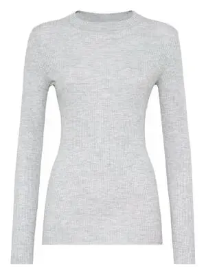 Brunello Cucinelli Ribbed Sweater - Grey