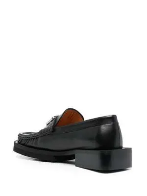 GANNI 30mm Logo-plaque Loafers