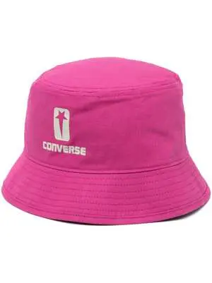 CONVERSE X Drkshdw Logo-print Bucket Hat