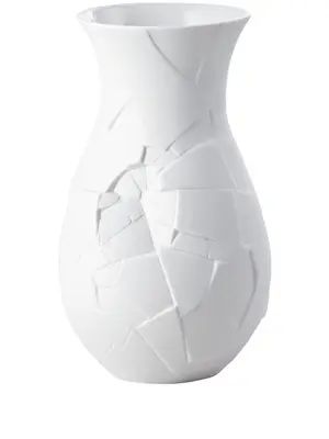 ROSENTHAL Phases Cracked-effect Vase - White