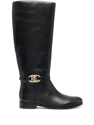 Ralph Lauren Bridgette Knee-length Boots - Black