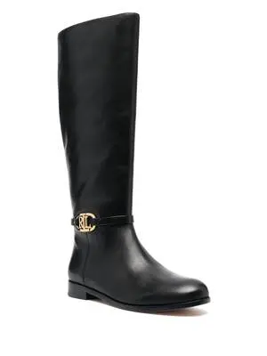 Ralph Lauren Bridgette Knee-length Boots - Black
