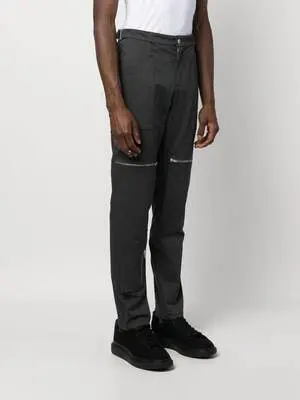 Moschino Slim-fit Zipped-pockets Trousers