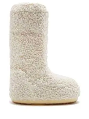 Moon Boot Icon Faux-curly Boots