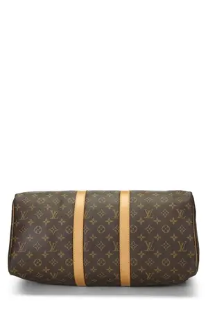 LOUIS VUITTON Monogram Keepall 45 - Brown