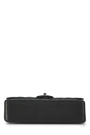 Chanel Quilted Caviar Classic Double Flap Medium - Black