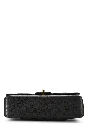 Chanel Quilted Caviar Classic Double Flap Bag - Black
