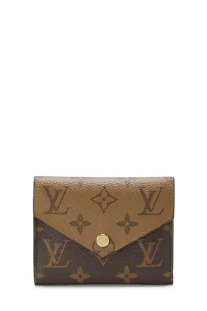 LOUIS VUITTON Monogram Canvas Victorine Wallet - Brown