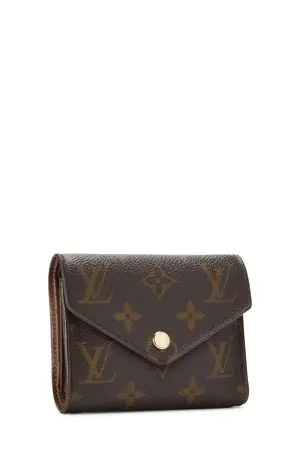 LOUIS VUITTON Monogram Canvas Victorine Wallet - Brown