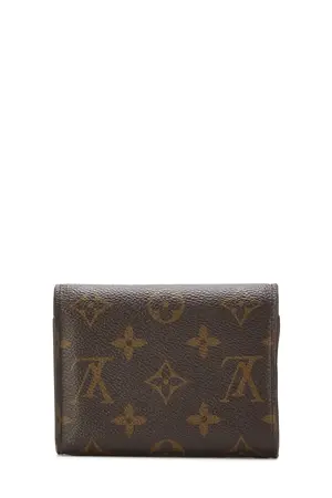 LOUIS VUITTON Monogram Canvas Victorine Wallet - Brown
