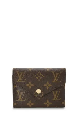 LOUIS VUITTON Monogram Canvas Victorine Wallet - Pink